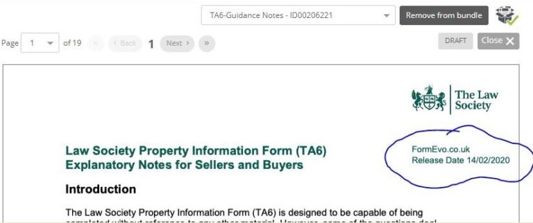 TA6 4th Edition Guidance notes - have you got the correct version?