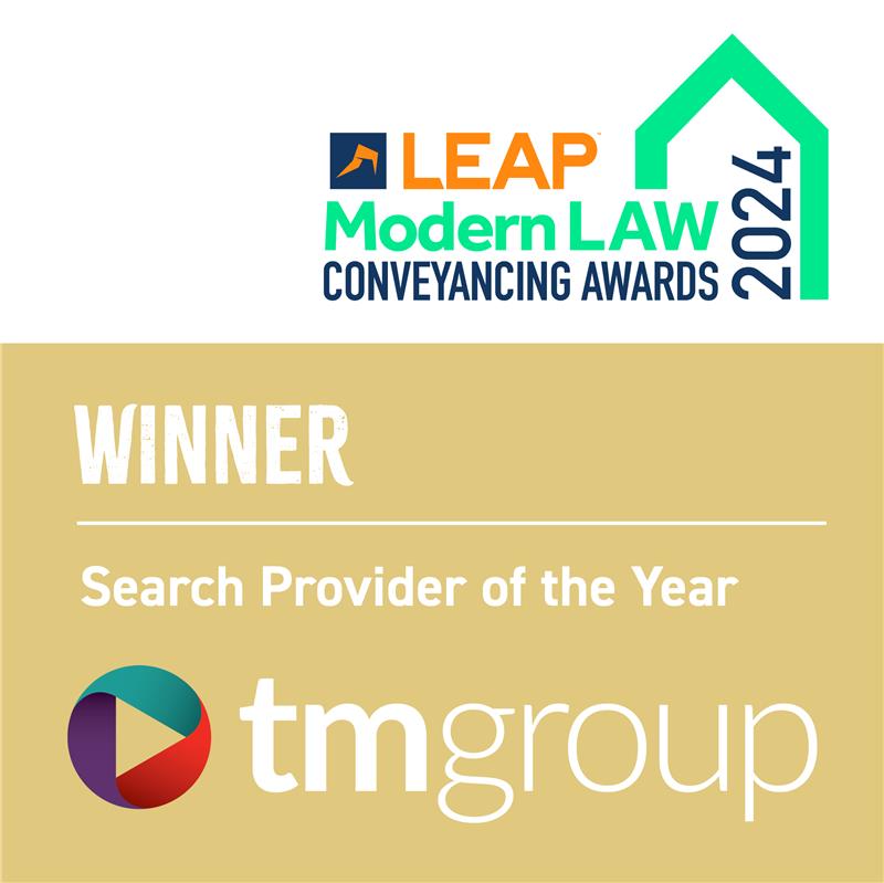 tmgroup wins Search Provider of Year Conveyancing Awards 2024