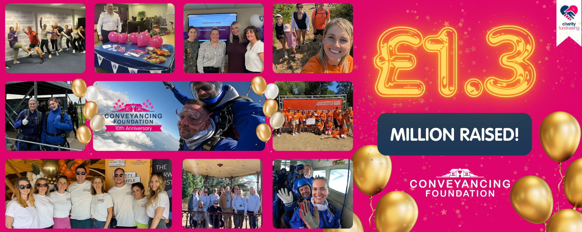 Conveyancing Foundation Achieves £1.3M